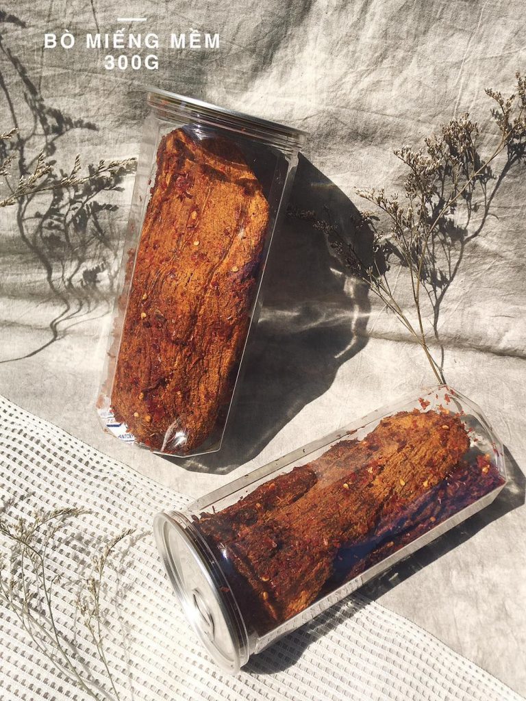 Bò khô miếng thượng hạng- Hũ pét 930ml | Chợ Bình Ổn